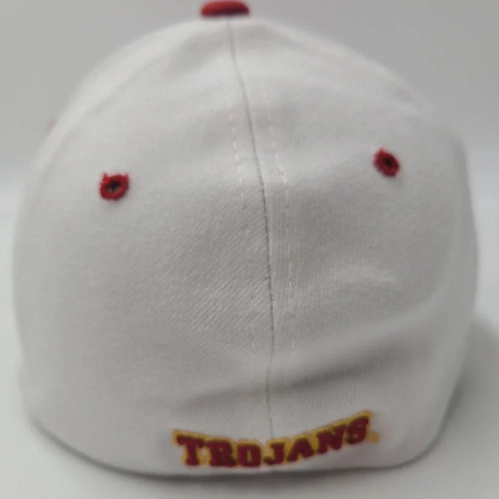 Zephyr | Accessories | Usc Trojans Hat Fitted Ml Zephyr White Red Ncaa ...